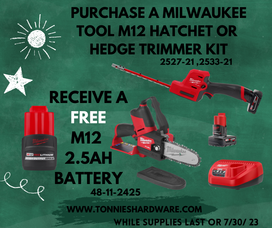 Milwaukee Tool - Tonnies Hardware & Rental