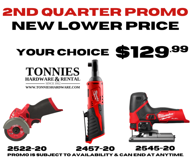 Milwaukee Tool - Tonnies Hardware & Rental